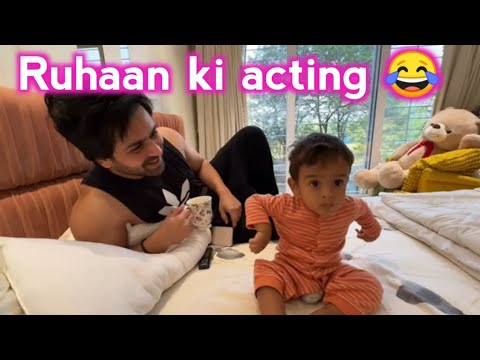 Ruhaan ki Acting 😂 Ruhaan bahut shararati ho gya😲#shoaibibrahimofficial ...
