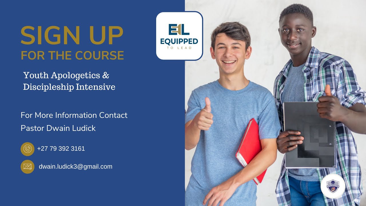 Equipped to Lead | Past. Dwain Ludick - YouTube