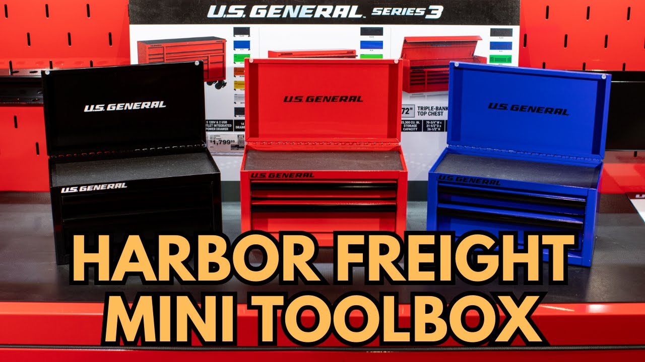 Harbor Freight US General Mini Toolbox Review - YouTube