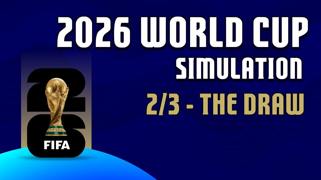 2026 World Cup Simulation | 2/3 - The Draw - YouTube