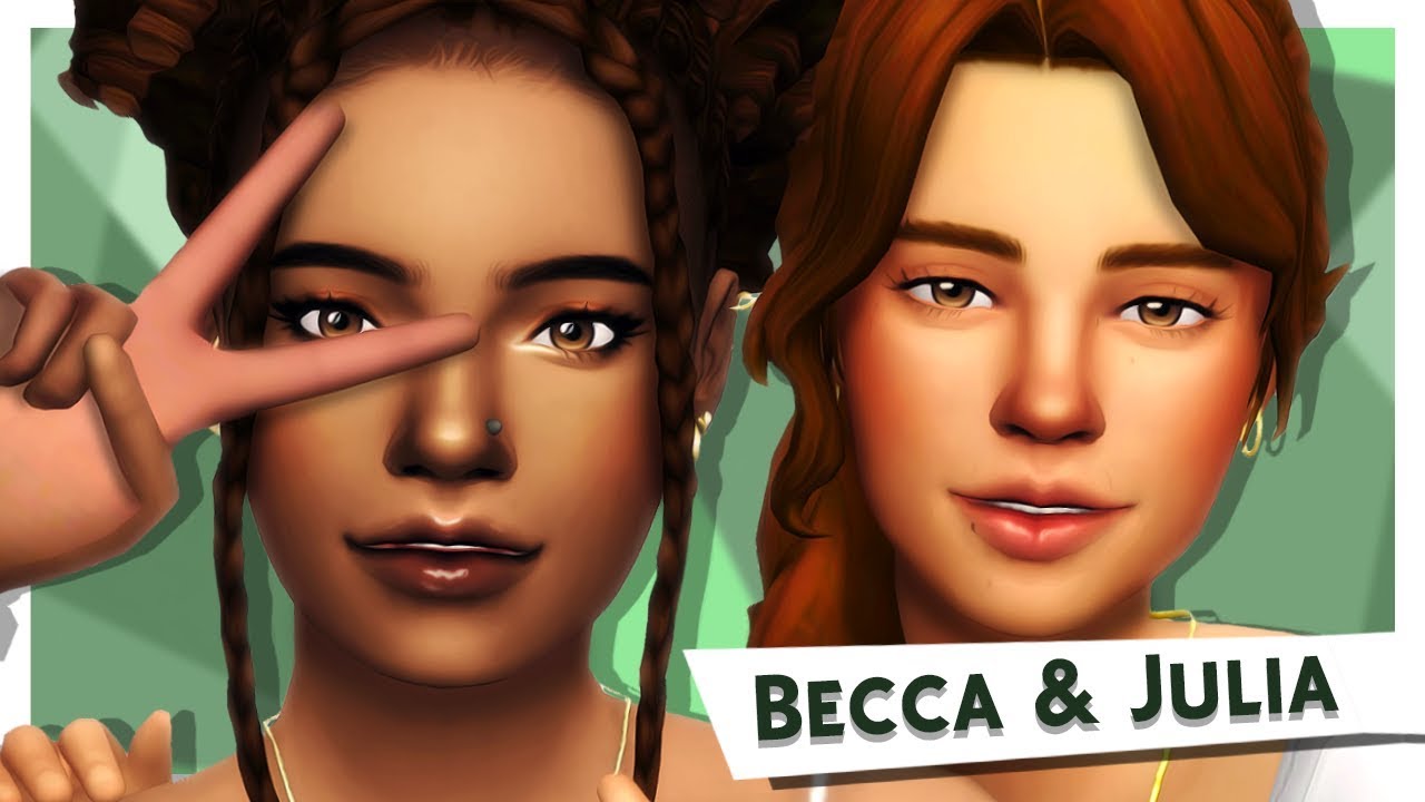 BECCA CLARKE & JULIA WRIGHT | The Sims 4 Townie Makeovers - Discover ...