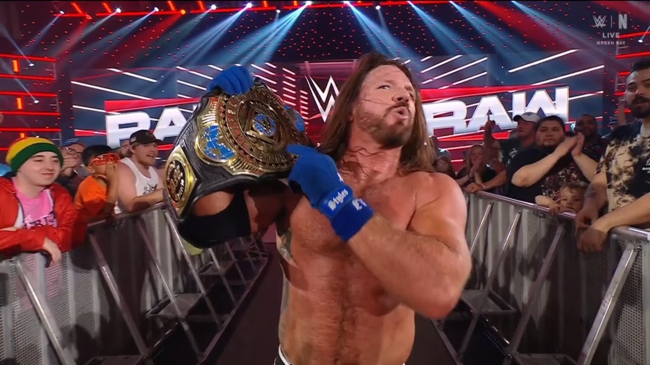 AJ Styles vs. JD McDonagh | WWE RAW 6/16/2025 - YouTube