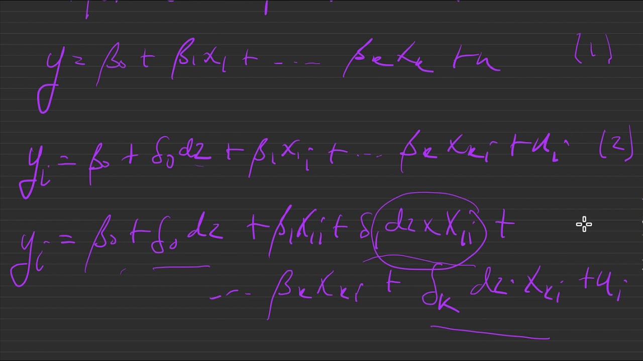 Linear Econometrics: Chow Test for Structural Change Across Time - YouTube