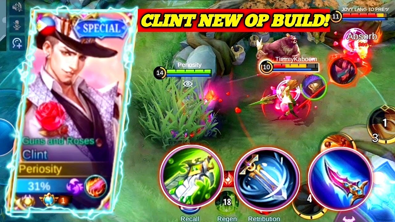 CLINT NEW OP BUILD | BROKEN BUILD | TOP GLOBAL CLINT BEST BUILD ...