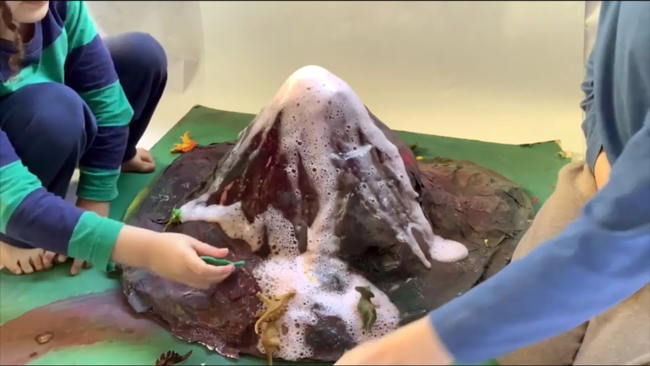 Erupting Volcano Experiment Instructions - YouTube
