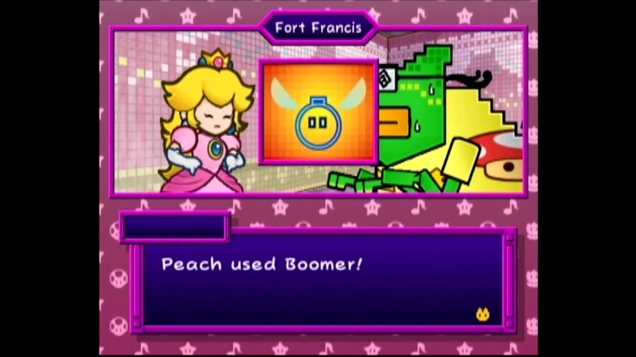 Super Paper Mario - Boss Battle #3 - Francis - YouTube