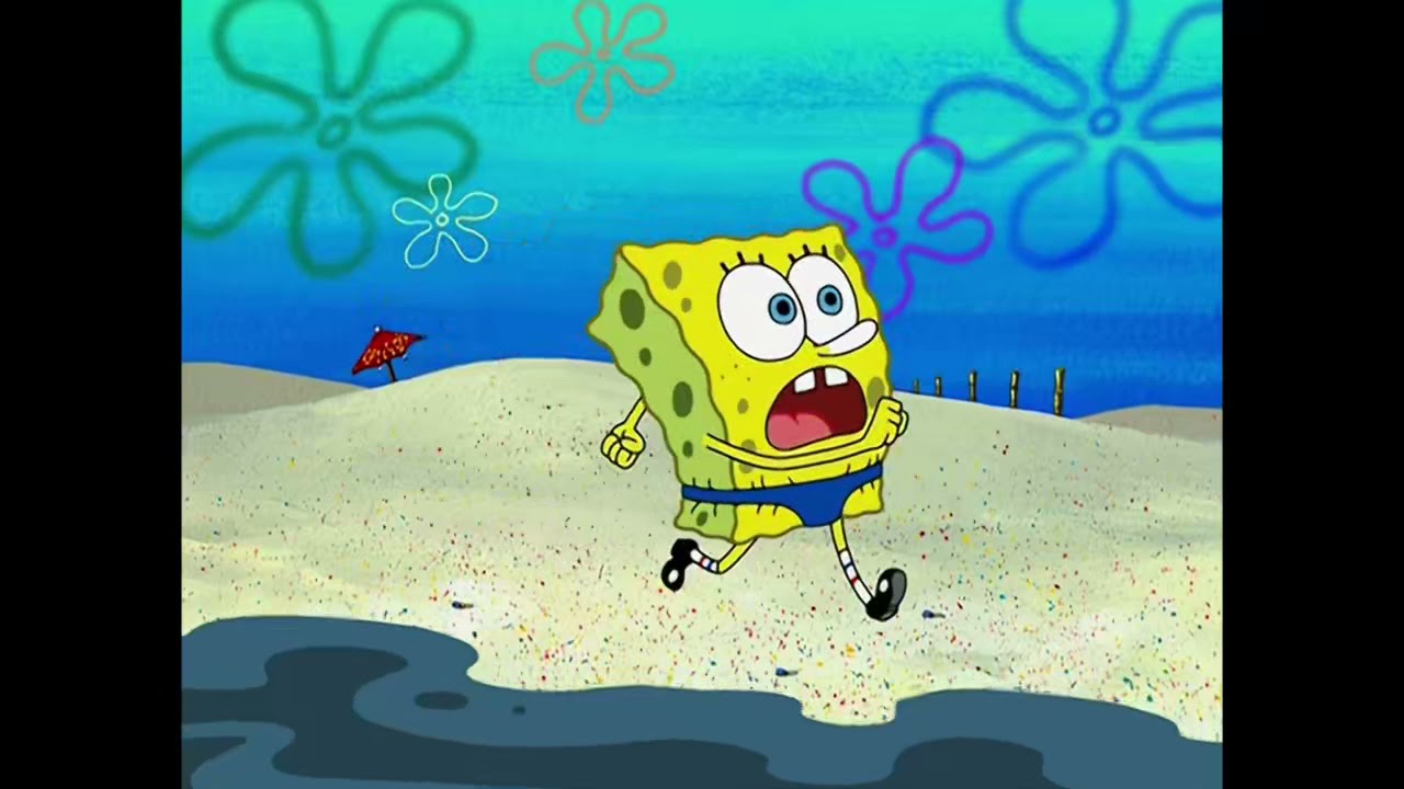 SpongeBob Running Around as Patrick's Drowning for 10 Hours - YouTube