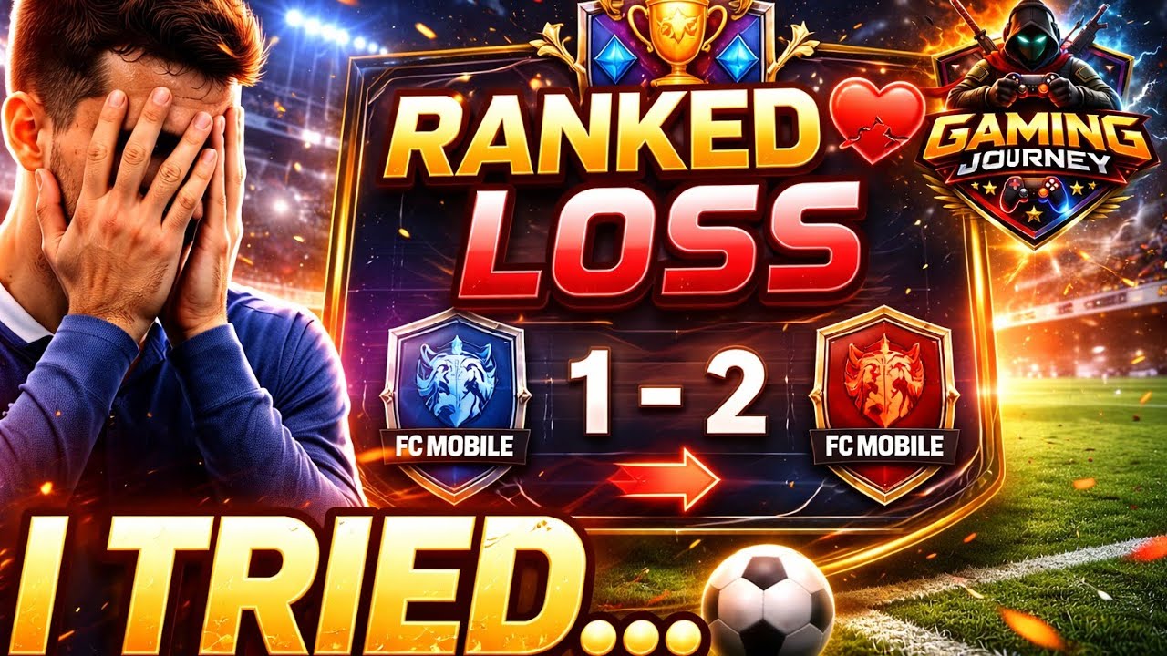 Intense Ranked Gameplay | FC Mobile Football Match ⚽ 💥| Gaming Journey ...