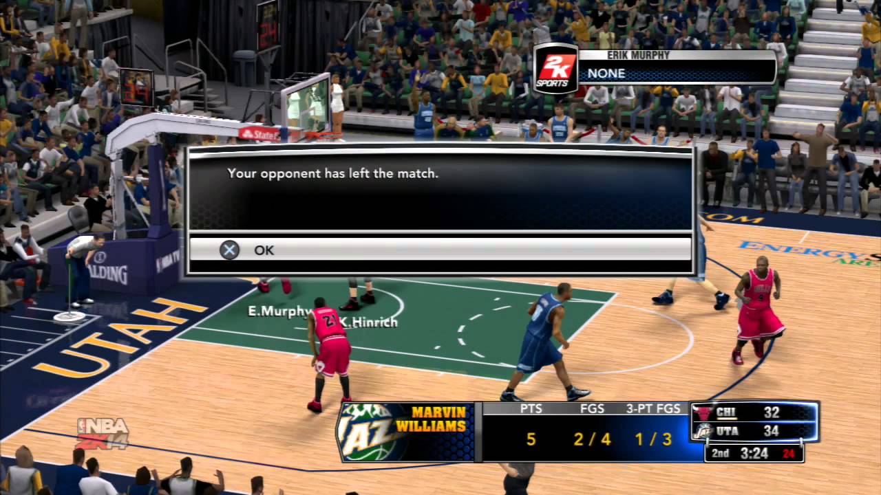 NBA 2k14 :: NBA 2k14 Gameplay :: UPSET OF THE YEAR :: Jazz Vs. Bulls ...