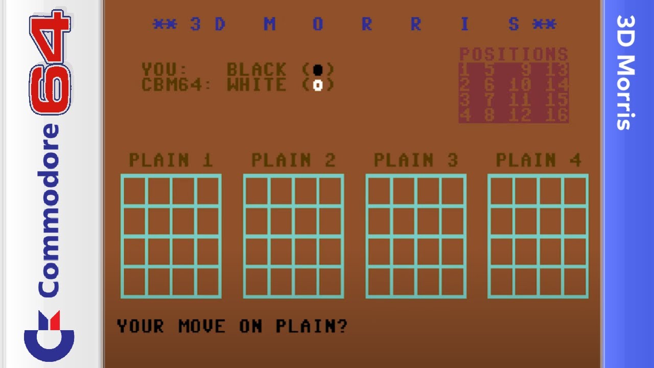 3D Morris - Commodore 64 [Longplay] - YouTube