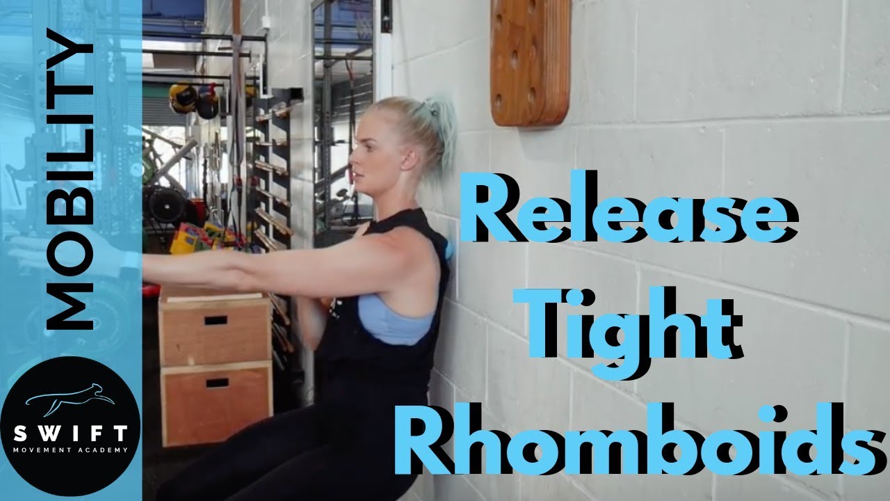 How To Do a Release Tight Rhomboids - YouTube