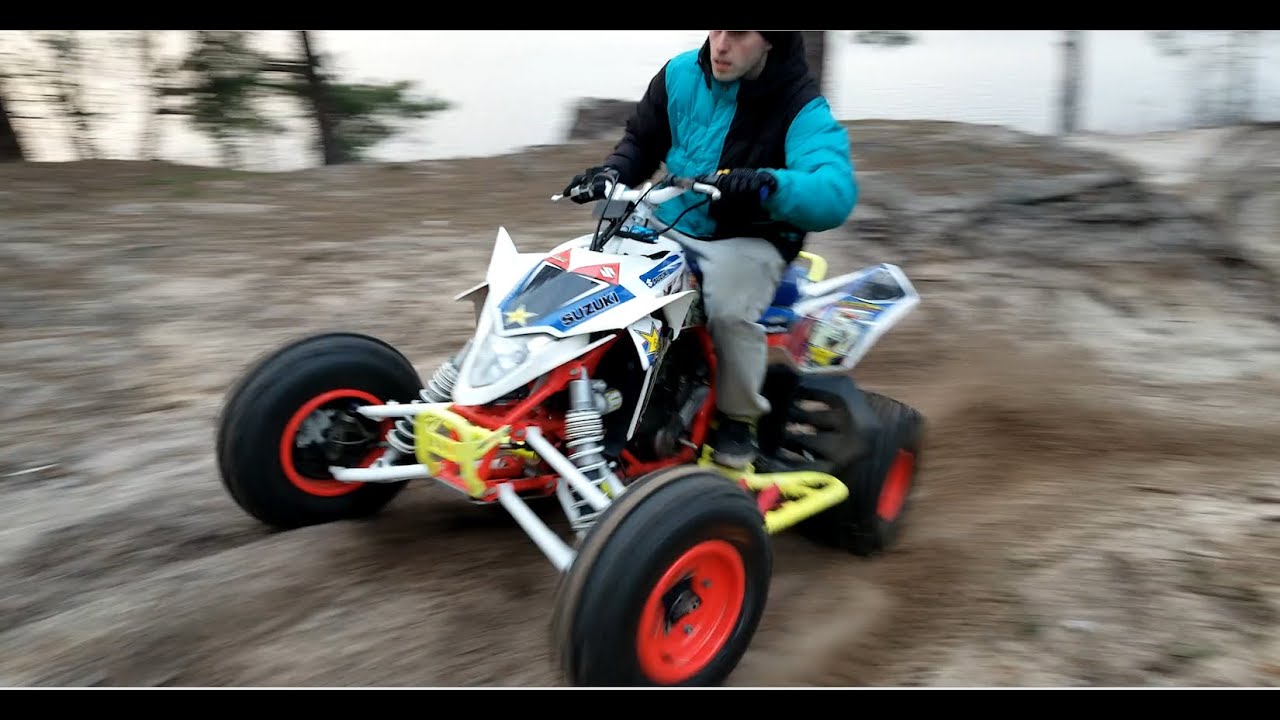 Test Drive Suzuki LTR 450 Yoshimura - YouTube