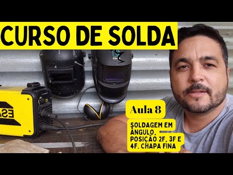 CURSO DE SOLDA Para INICIANTES/AULA 8/ *Fazendo solda em Ângulo - YouTube
