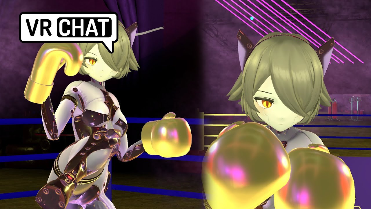 Golden Fighter challenges you🥾 VRchat POV BOXING - YouTube