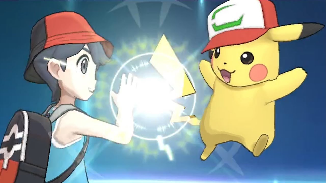 ⚡ Shiny Cap Pikachu Z move - YouTube