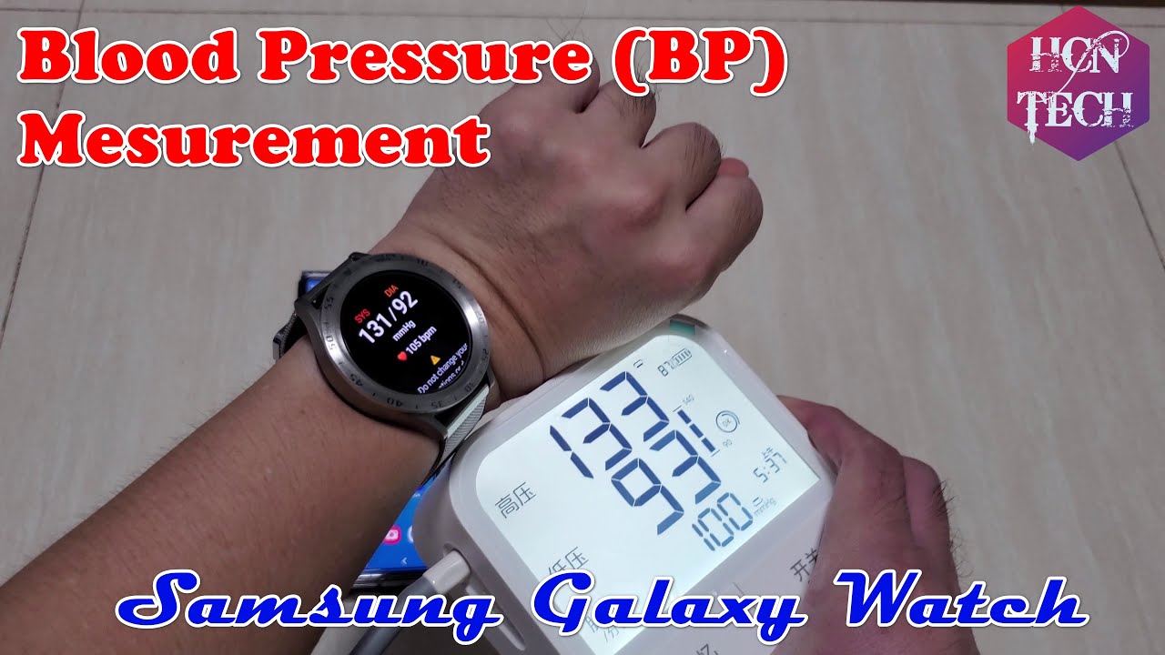 Samsung Galaxy Watch - How to calibrate Blood Pressure Monitor - YouTube