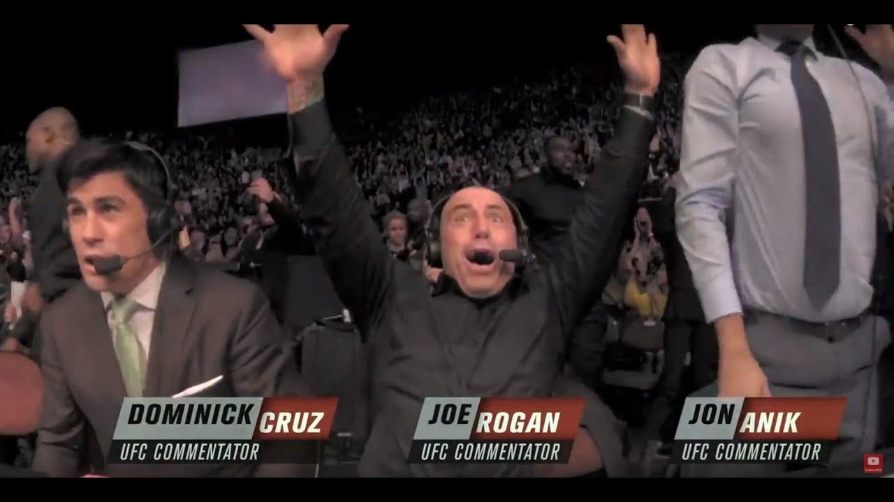 UFC 232| JOE ROGAN, COACHES AND FIGHTERS REACTIONS. - YouTube