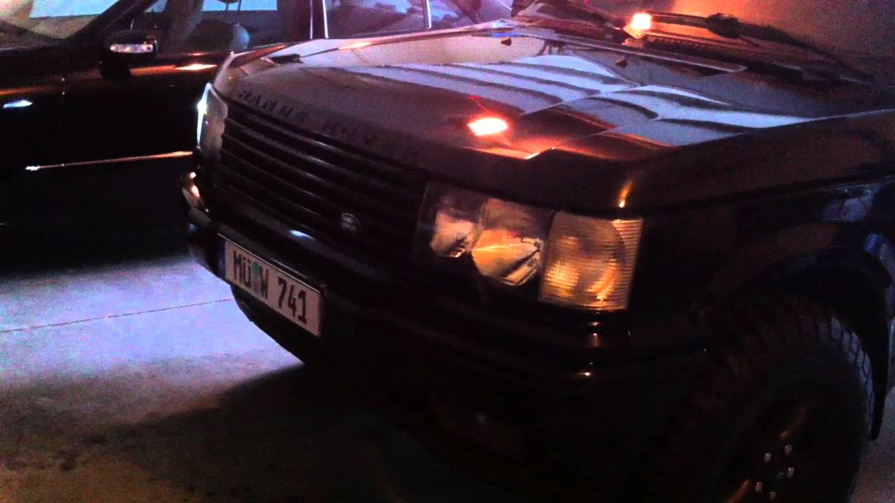 NAS Range Rover P38 LED Corner Lights - YouTube