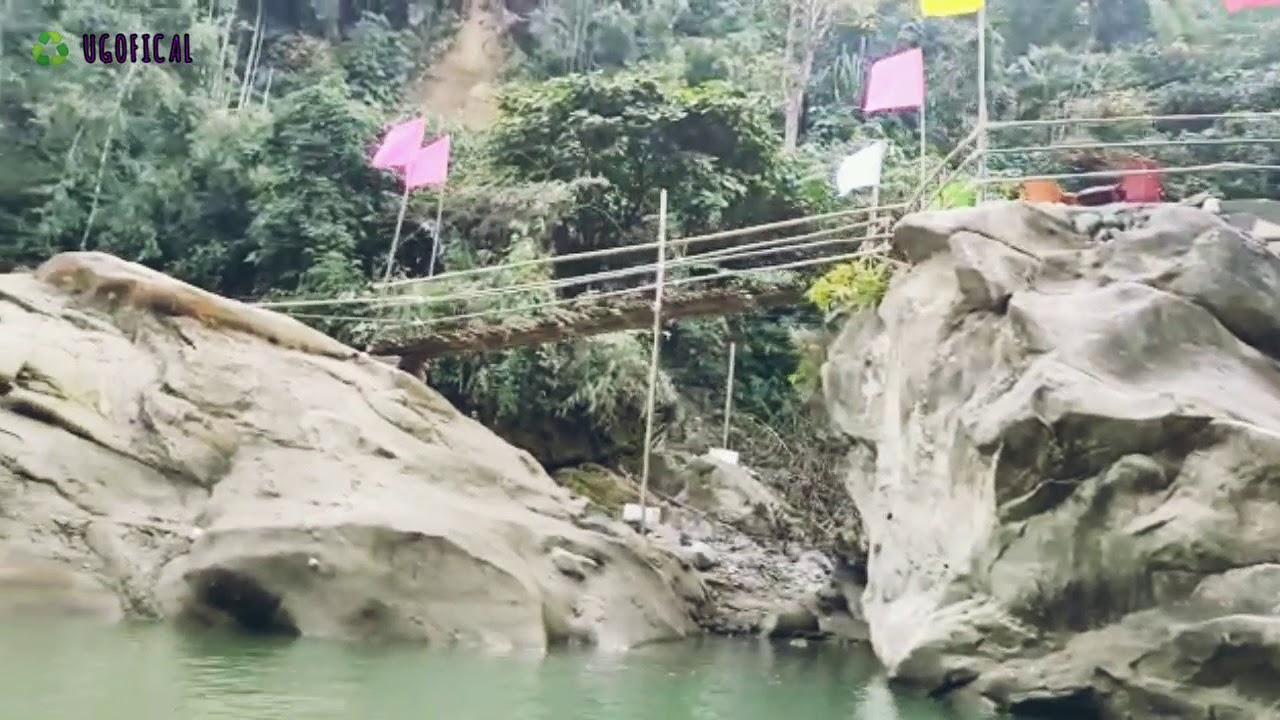 likabali picnic please, LIKABALI iron bridge view - YouTube