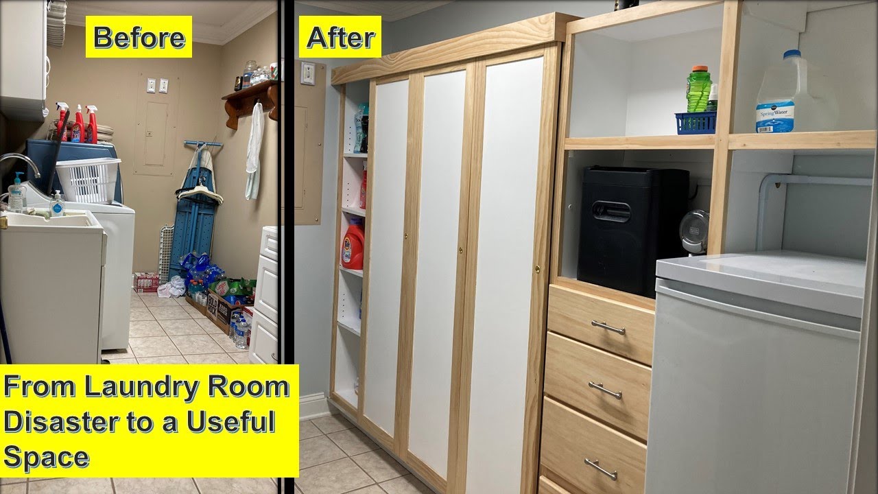 B420LD Episode 12 - Laundry Room Makeover - YouTube