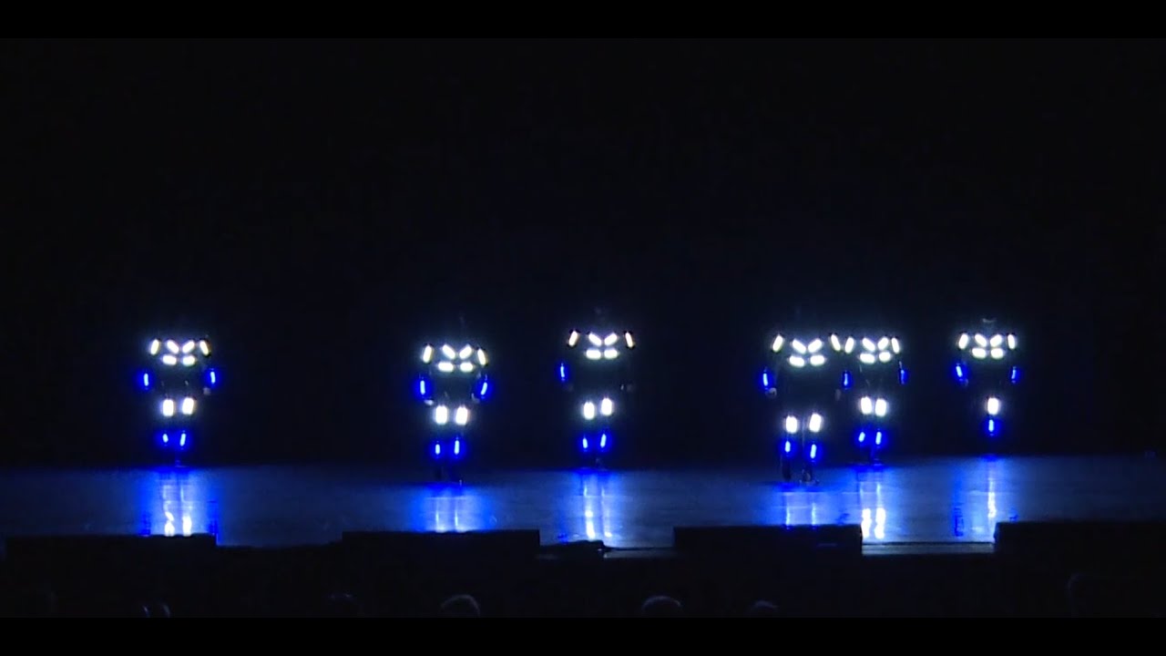 Ballerine con tute a led Laserman Crew - Dance Mob - Right Here Right ...