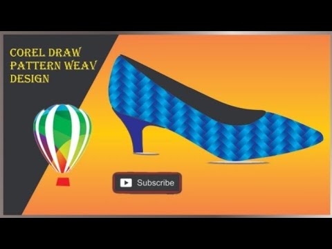 Coreldraw how to make pattern weav use in shoes desgin in corel draw ...