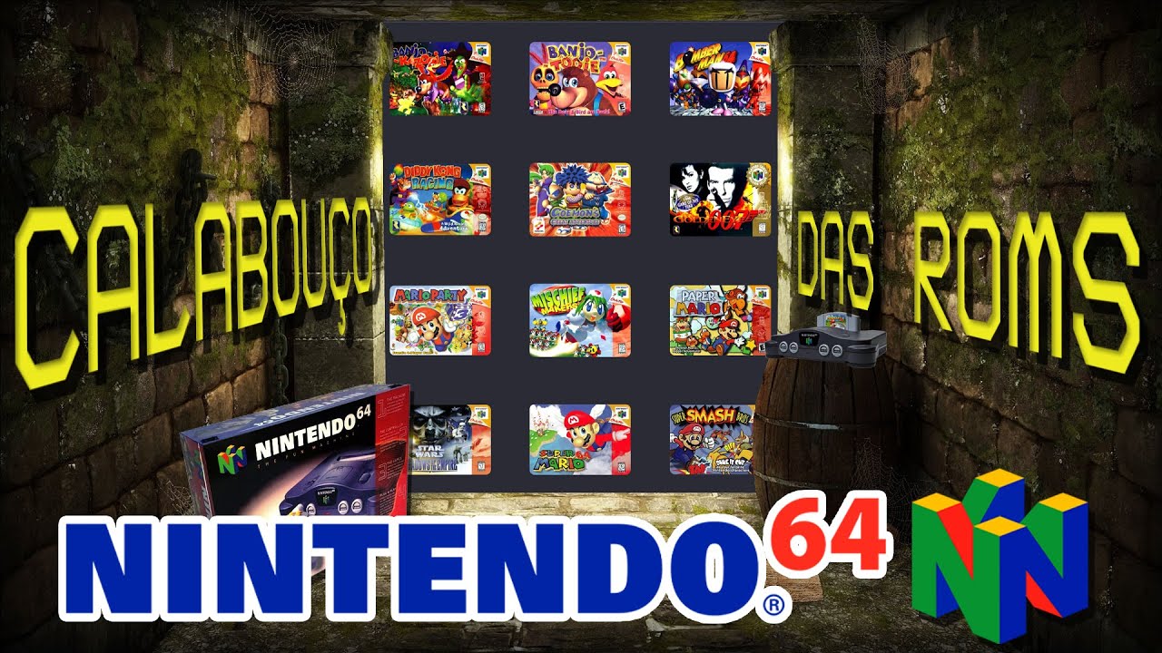 Nintendo "ULTRA" 64 e o raro N64DD emulados no Project64 - YouTube