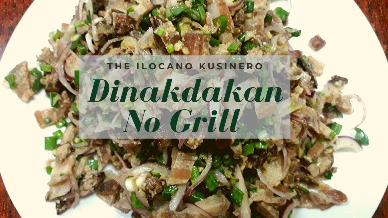 How to make Pork Dinakdakan - Stay at Home No Grill version - YouTube
