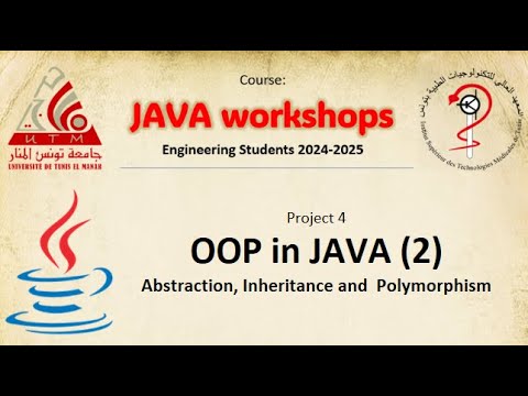 project 4: OOP in JAVA (Part 2) - YouTube