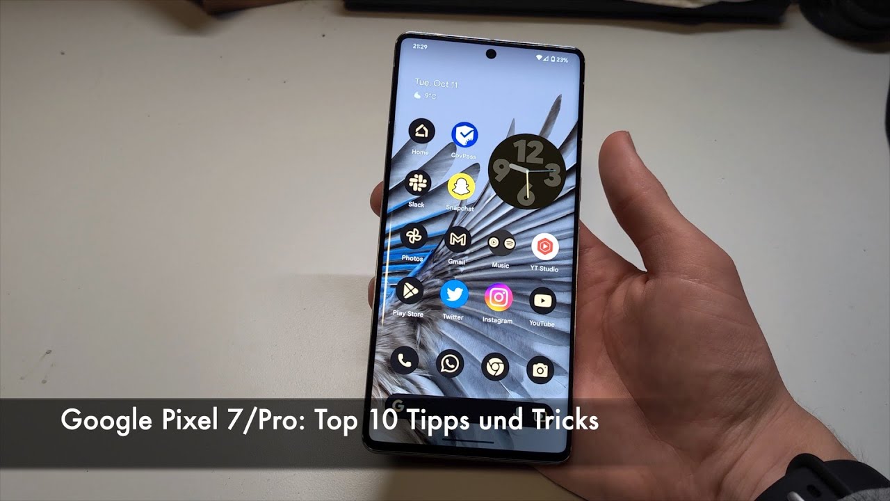 Google Pixel 7/Pro: Top 10 Tipps und Tricks - YouTube