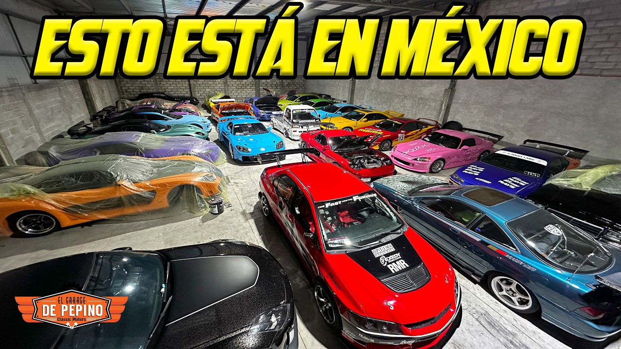 La mejor colección de autos japoneses en México - YouTube