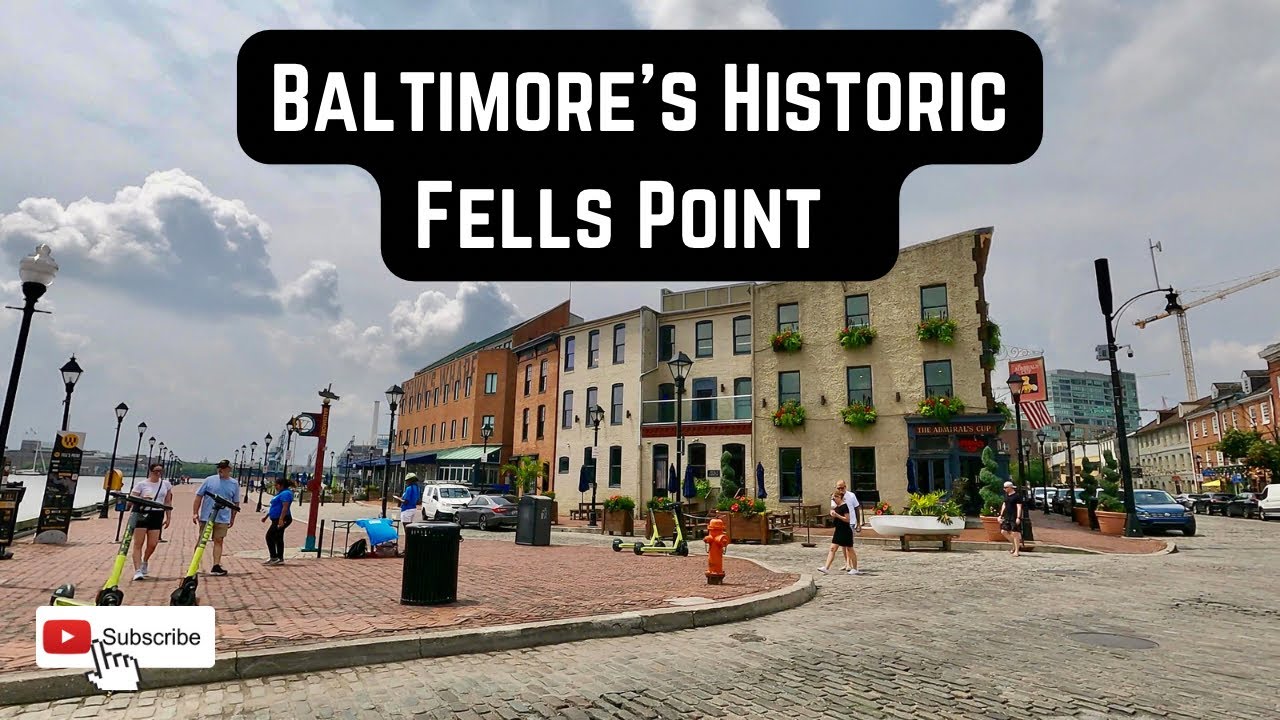 Baltimore's Historic Fells Point Neighborhood - YouTube