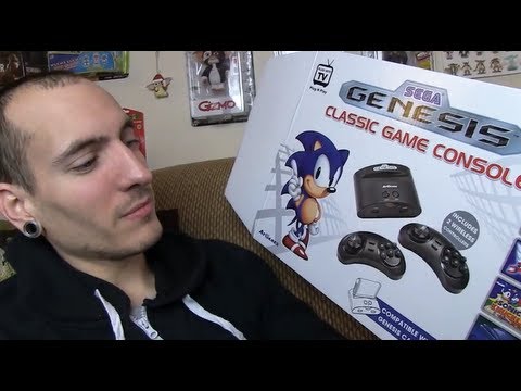 Sega Genesis Plug N Play Classic Game Console 2012 (Review) - YouTube