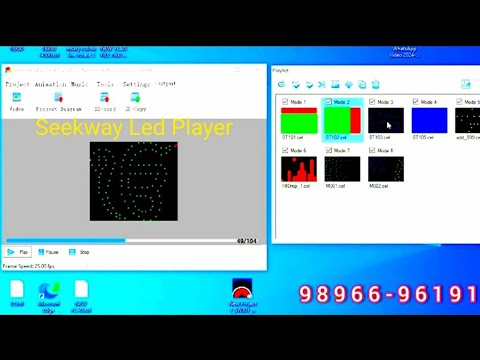 Seekway LED | RGB Player | seekway LED software tutorial - YouTube