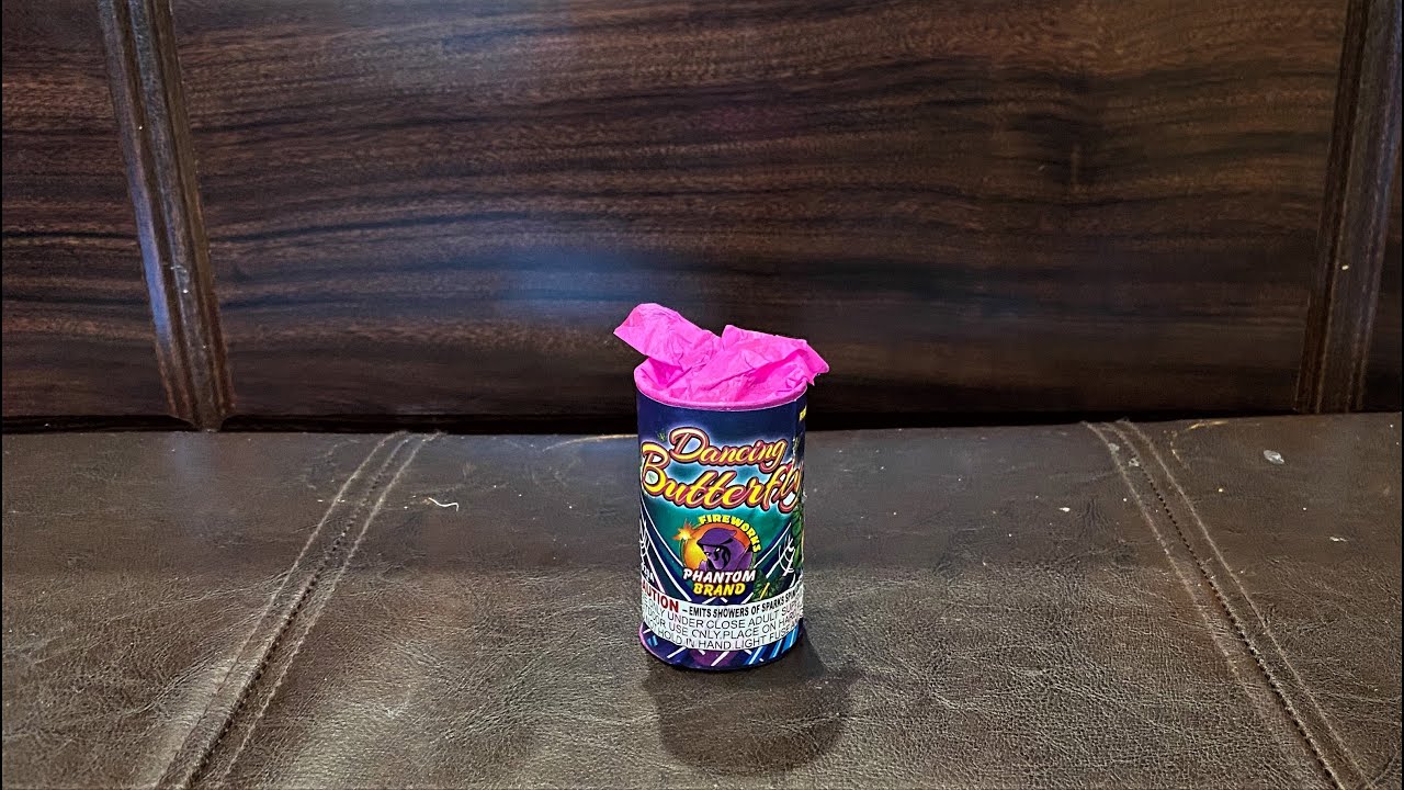 Phantom Fireworks - Dancing Butterfly - YouTube