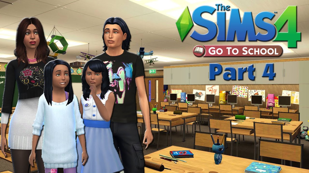 The Sims 4: Go To School Part 4 Field Trip! - YouTube