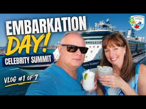 Smaller Celebrity Ship = MORE Character! Summit Embarkation