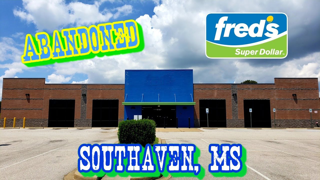 Abandoned Fred's Super Dollar - Southaven, MS - YouTube