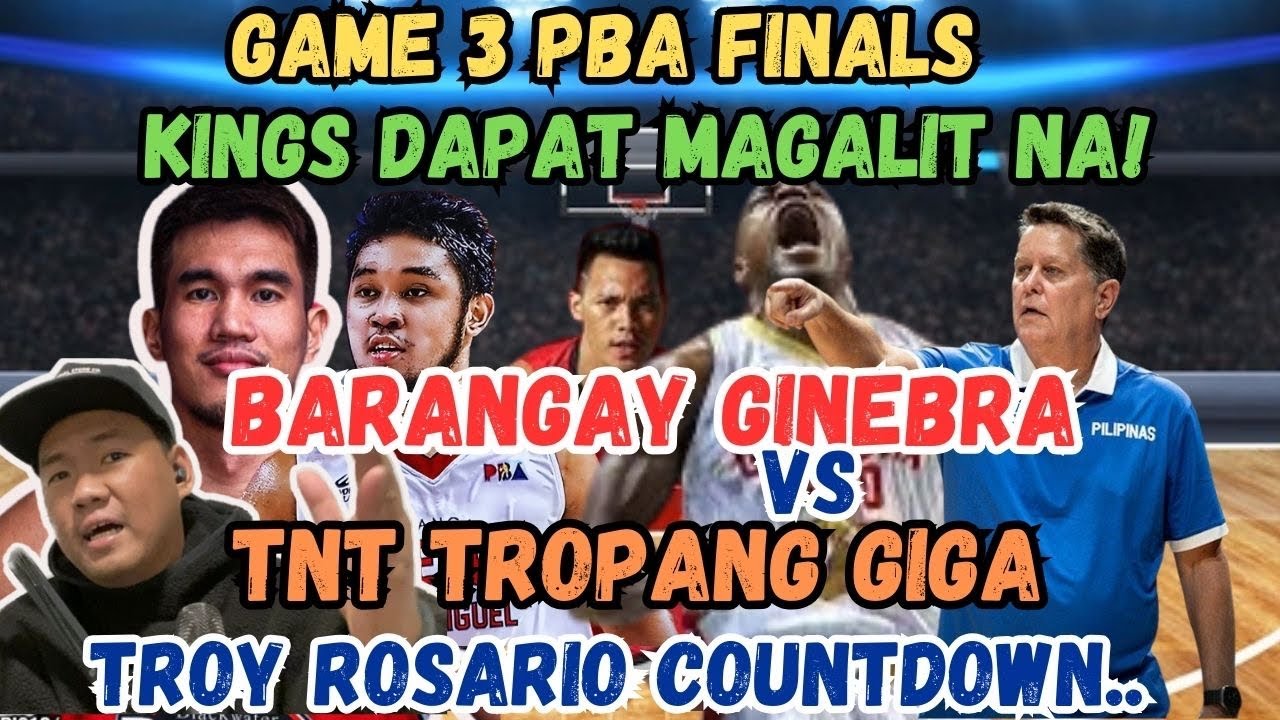 Ginebra | Tropang Giga| Game 3 PBA Finals - YouTube