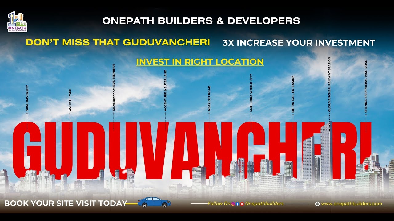 Explore Premium Gated Community Plots in Guduvancheri | S A Golden ...