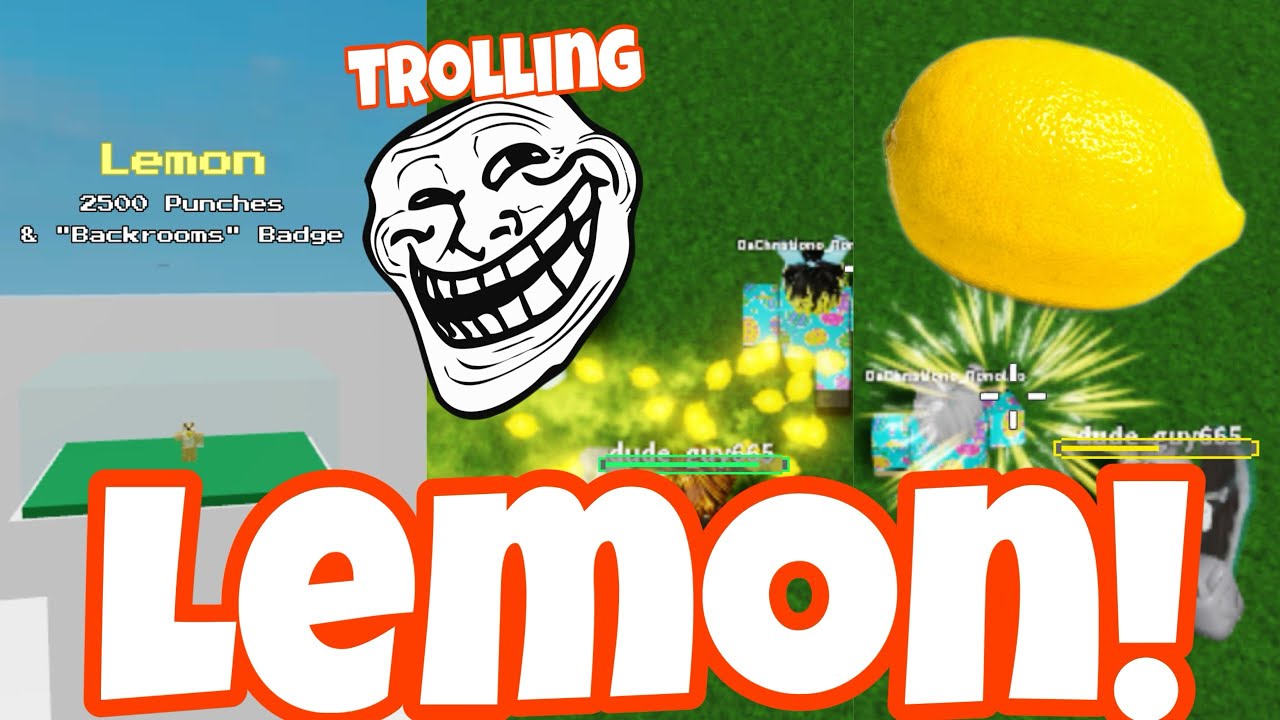 TROLLING With LEMON In ROBLOX Ability WARS! - YouTube