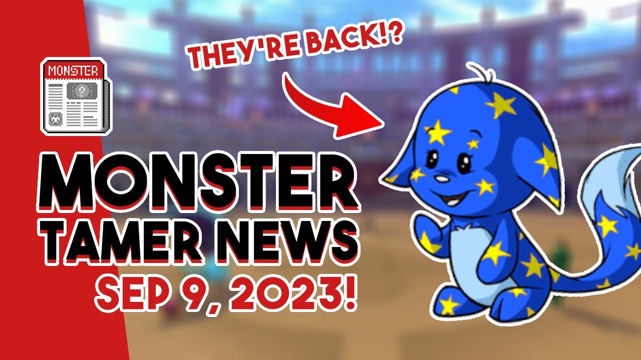 Monster Tamer News: Neopets is Back, New Temtem Mythical Incoming, MTD ...