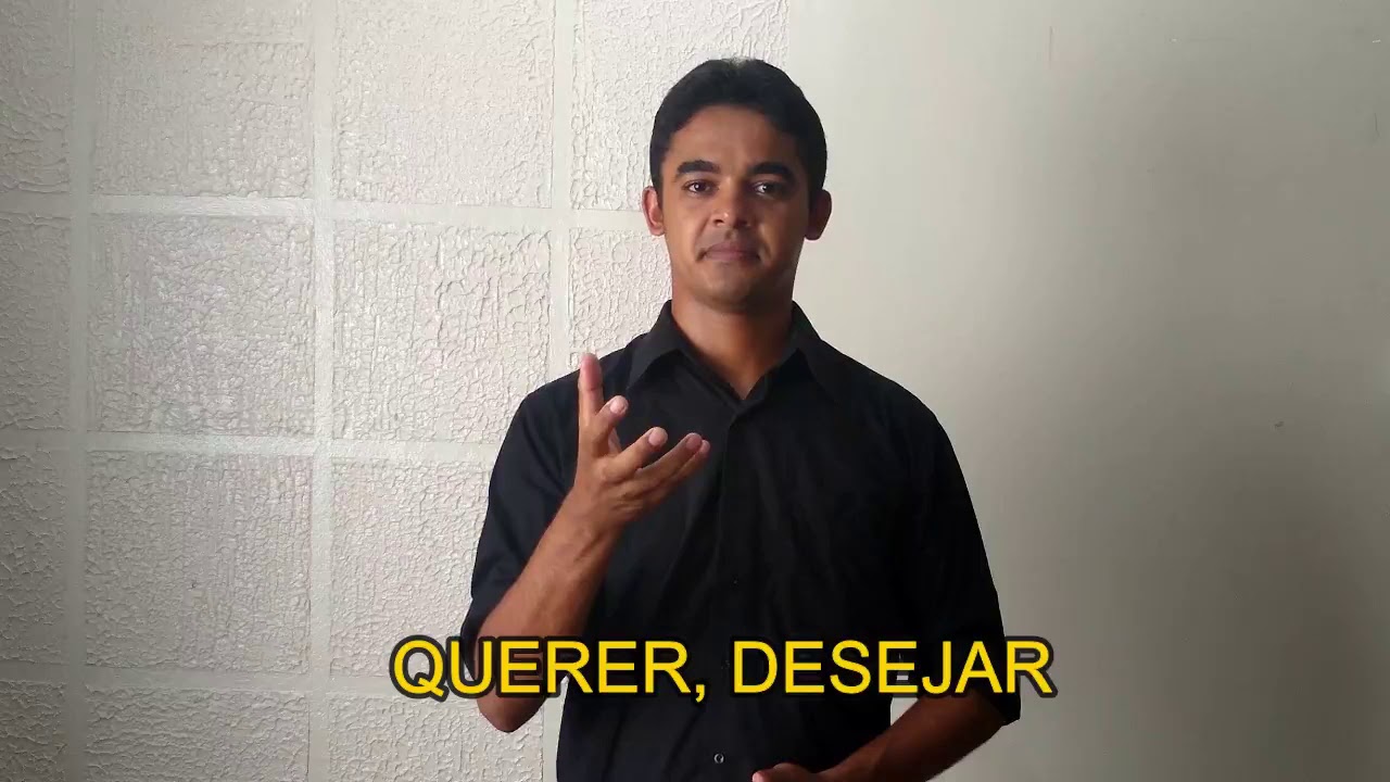 QUERER EM LIBRAS - YouTube