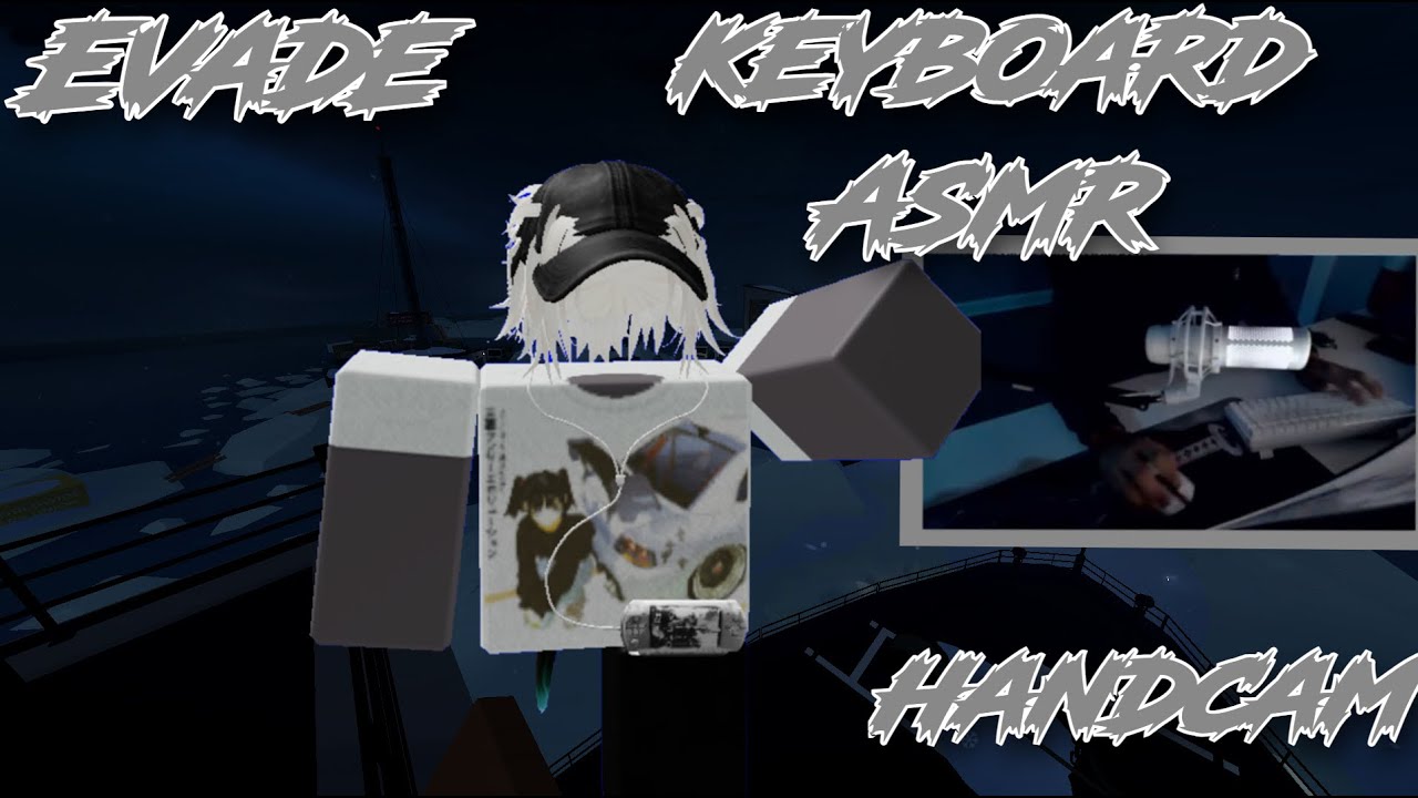 Evade keyboard ASMR (Handcam) ⭐ - YouTube