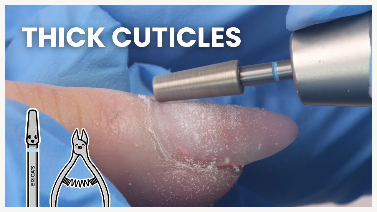 Easy Steps for Thick Cuticles Every Time! - YouTube
