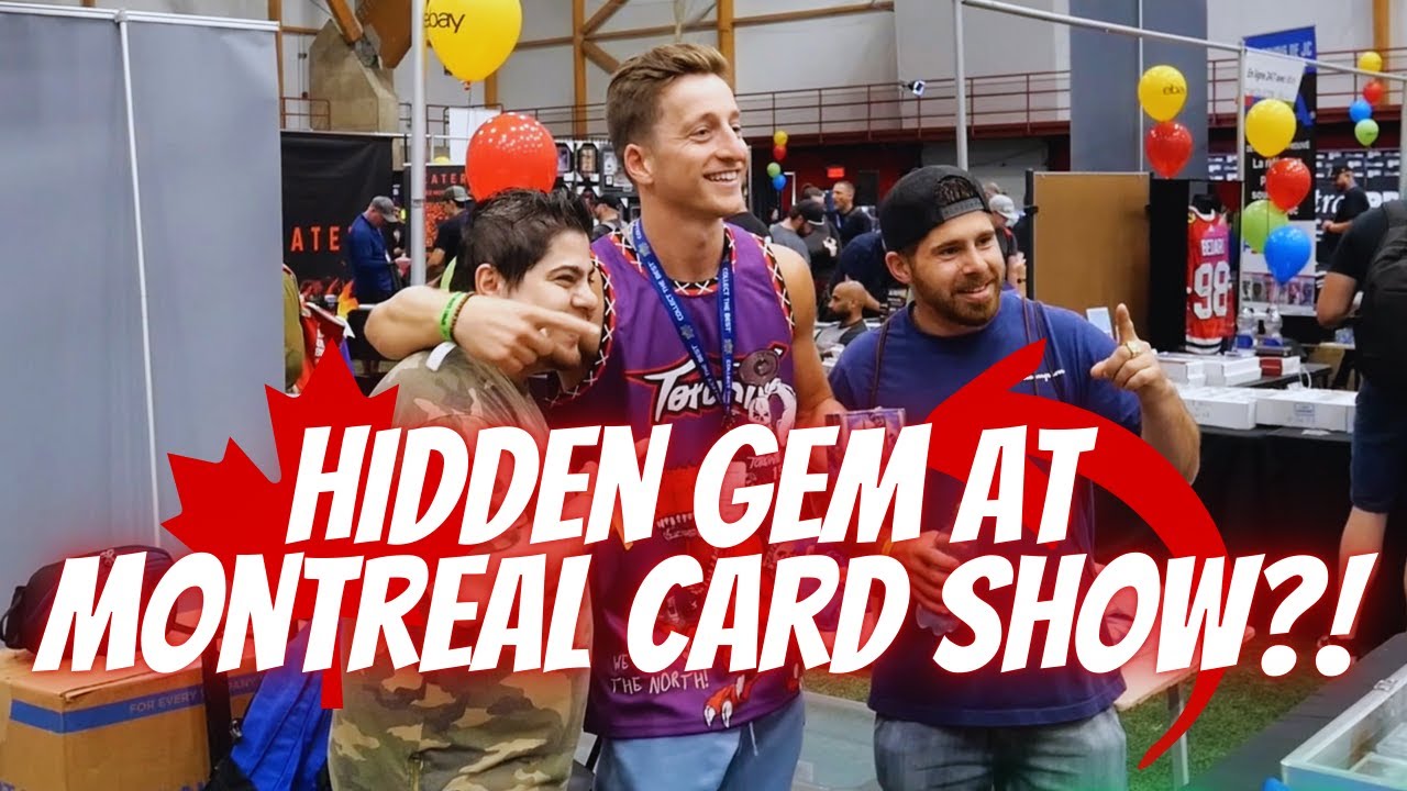 MAJOR Deals at MONTREAL SPORTS CARD EXPO!!! - YouTube