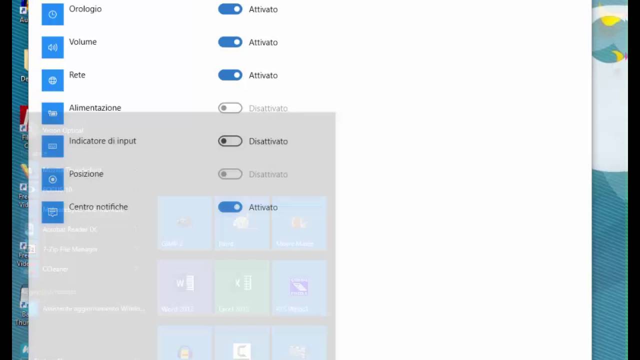 Centro Notifiche Windows 10 sparita icona come ripristinare - YouTube