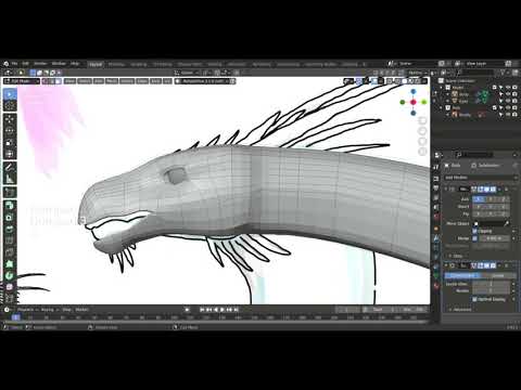 Blender Tutorial | Dragon Modeling Part 3 - YouTube