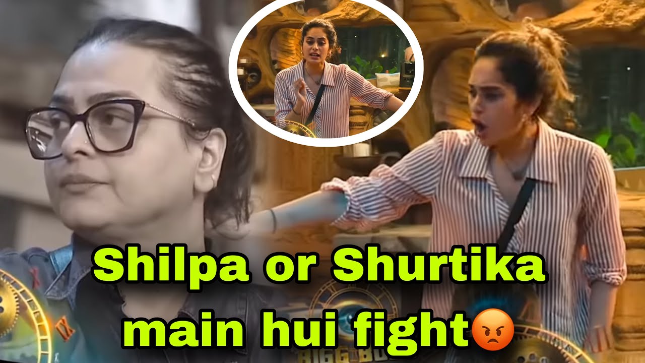 Shurtika arjun fight shipa karanveer mehra Chum #biggboss18 - YouTube