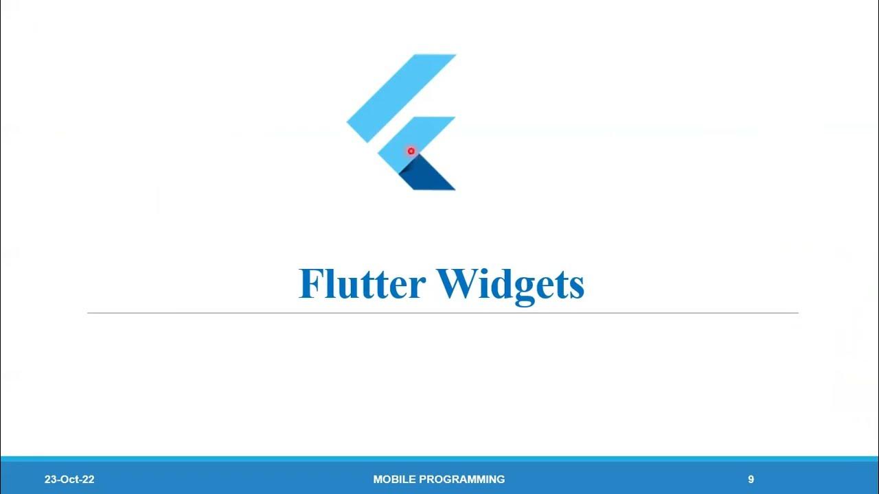Lecture 01 Part 02 Introduction To Flutter Youtube